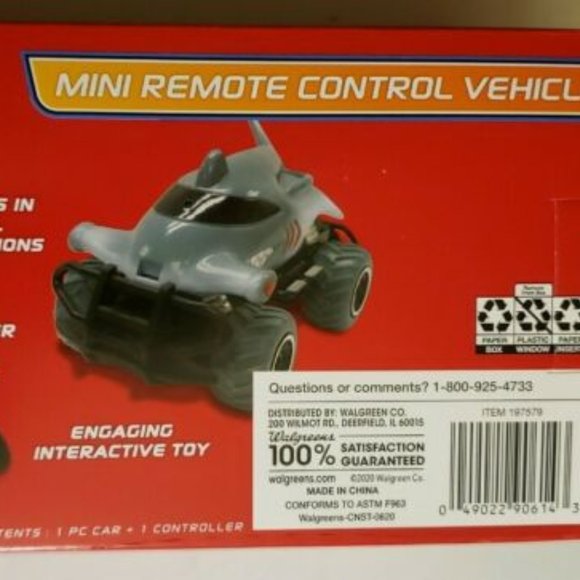 Play Right | Toys | 4 5 Play Right Mini Remote Control Hammerhead ...